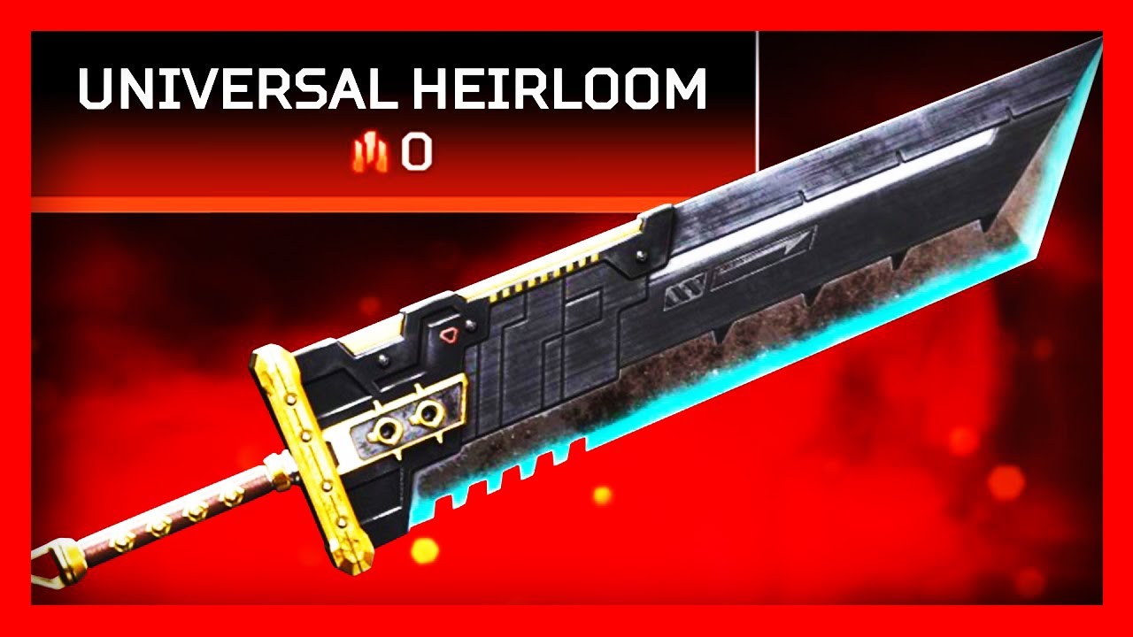 GETING THE BUSTER SWORD ON APEX LEGENDS ..... on the final pack - YouTube