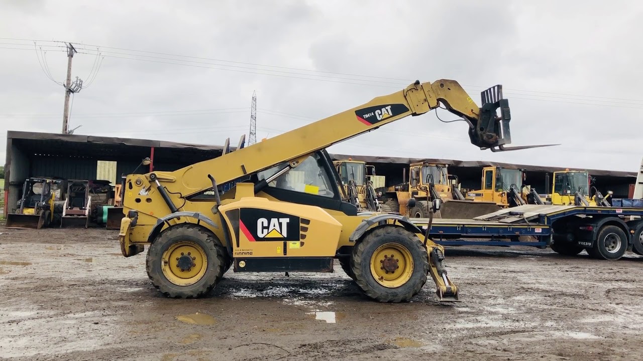 CATERPILLER TH414 TELEHANDLER * YEAR 2012 * ONLY 4433 HOURS * FOR SALE ...
