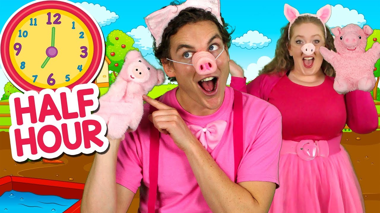 This Little Piggy and More | Kids Nursery Rhymes collection | Animals ...