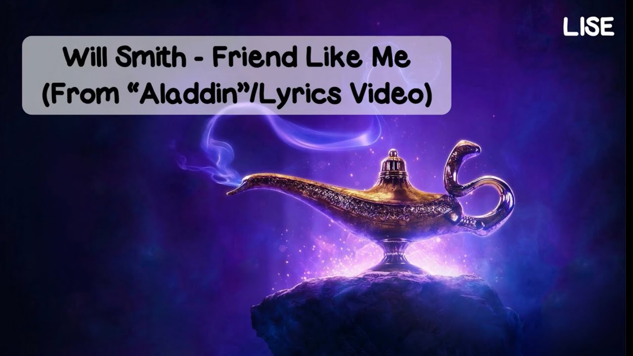 Aladdin (2019) - Friend Like Me (Lyrics Video) - YouTube