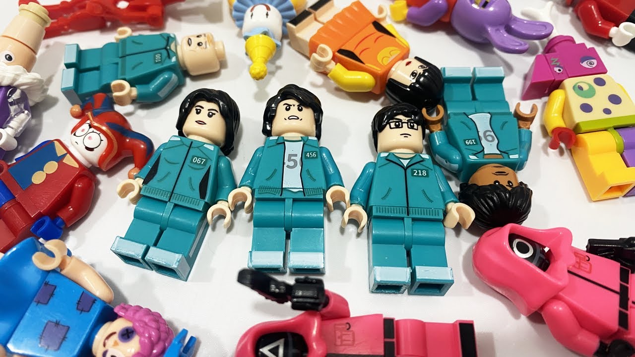 LEGO The Amazing Digital Circus Squid Game | How to build Lego ...