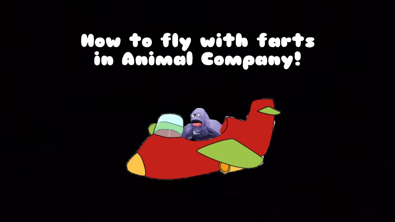How to fly using fart powers in Animal Company! - YouTube