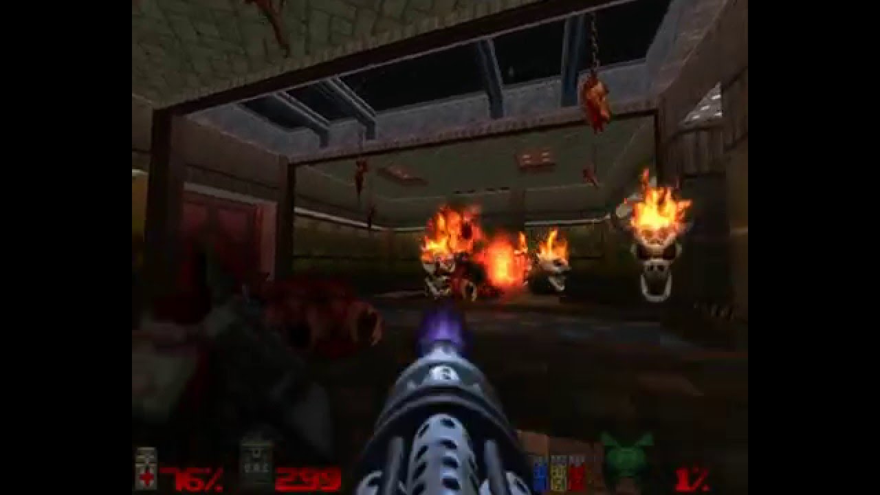 Doom 64: The Absolution - Map 07 - Nukage Facility - YouTube