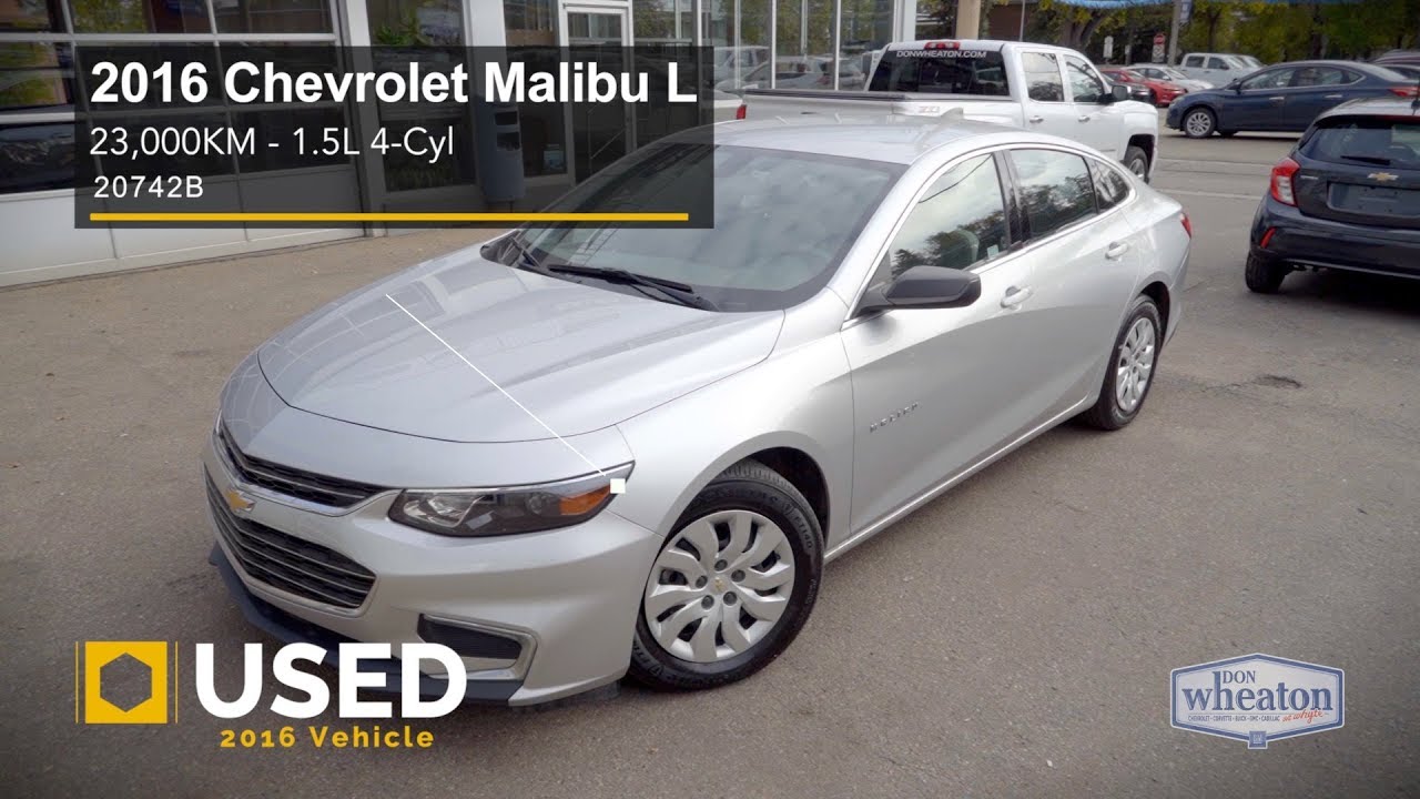 2016 Chevrolet Malibu L | Walkaround - YouTube