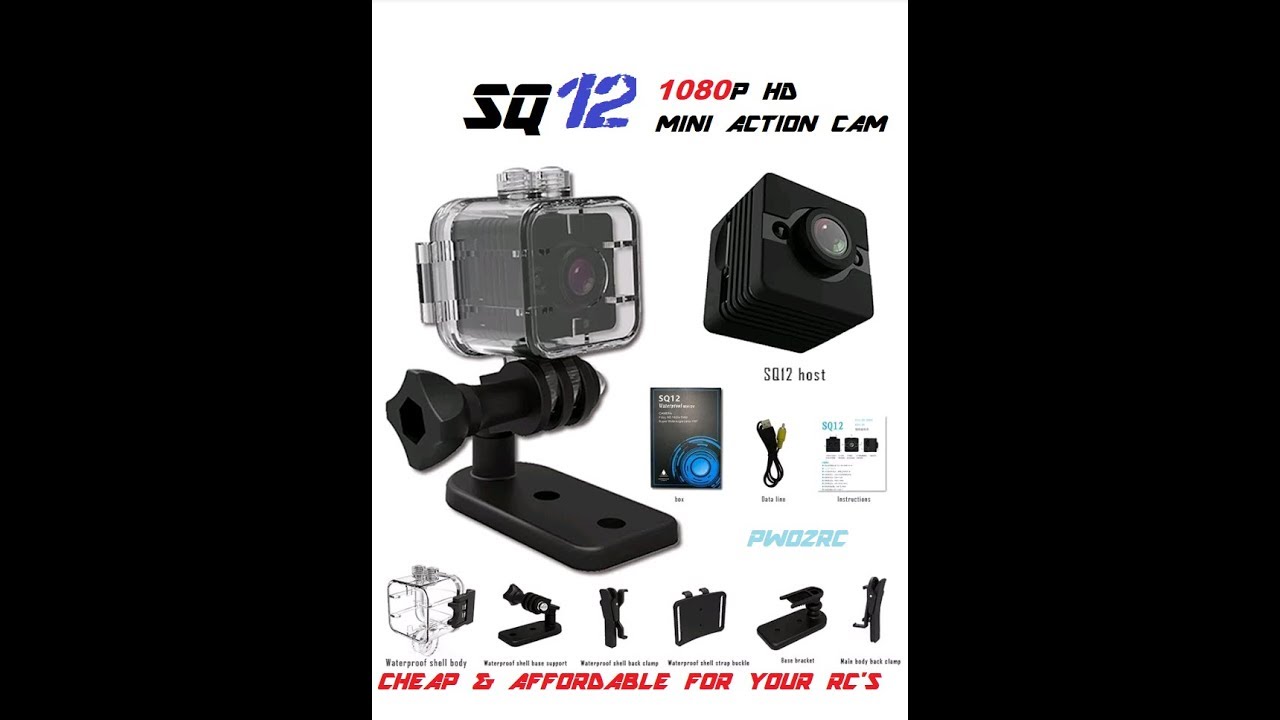 SQ12 Cheap & Affordable 1080p HD action Camera - YouTube