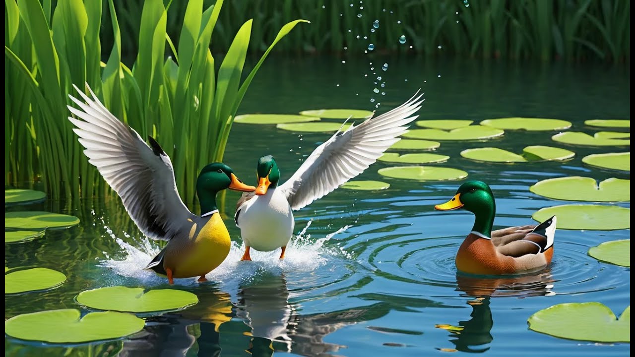 Ducks Go Quack and Fish Go Swish | Fun Animal Song for Kids | Quack and ...
