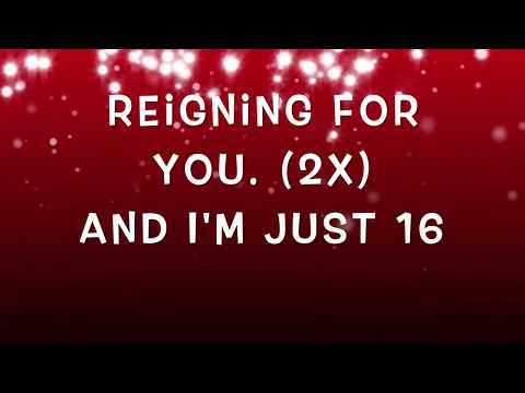 REIGNING FOR YOU AND I'M JUST 16 LP AIDA LYRICS