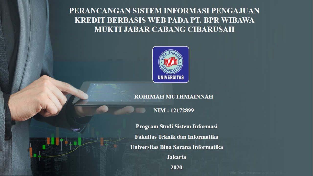 TUGAS AKHIR - VIDEO DEMO WEBSITE "SISTEM INFORMASI PENGAJUAN KREDIT ...