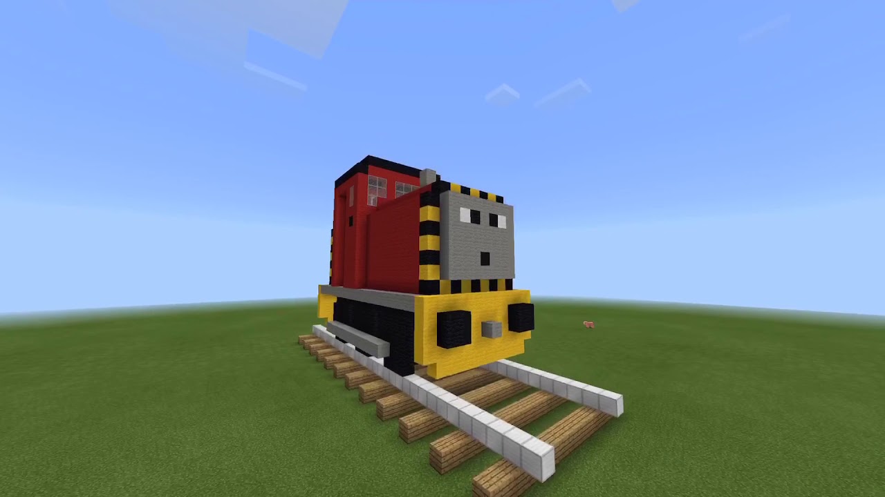 Thomas & Friends Minecraft PE Salty - YouTube