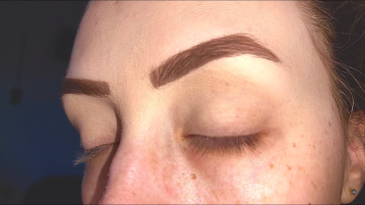 How To Achieve The Perfect Brow - YouTube