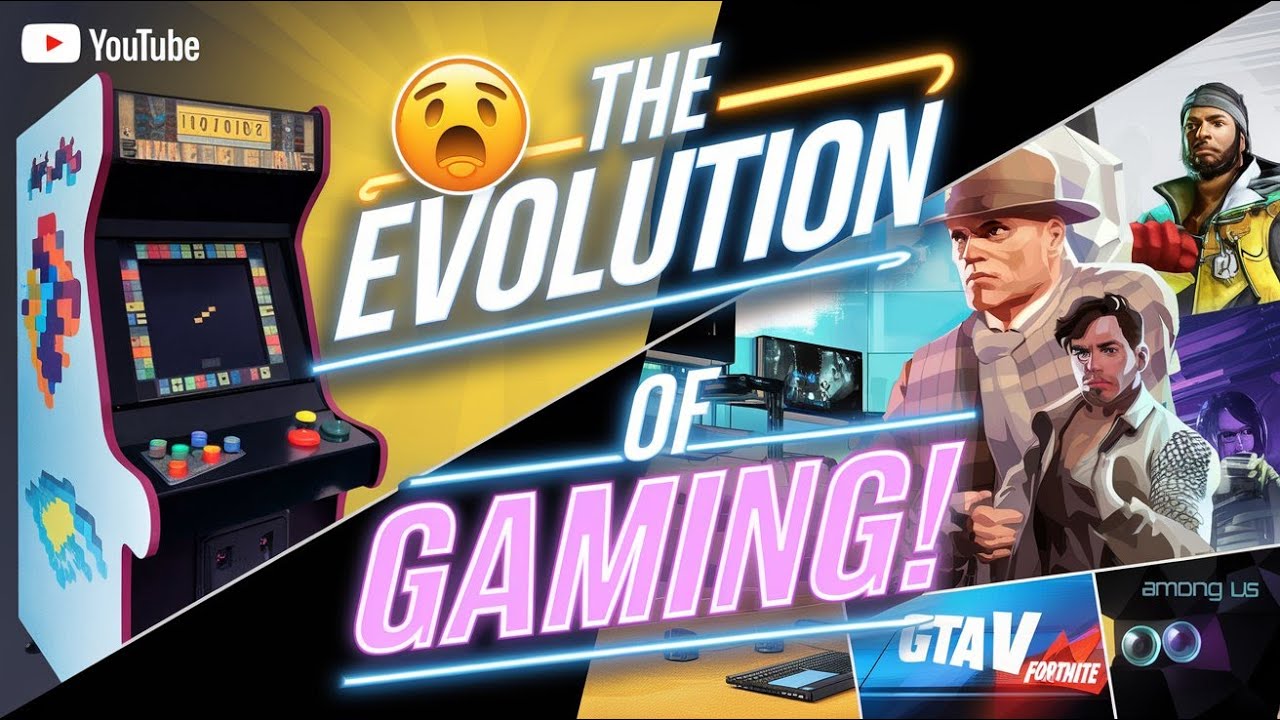 📜 The Evolution of Video Games: From 1958 to Now! 🎮 - YouTube