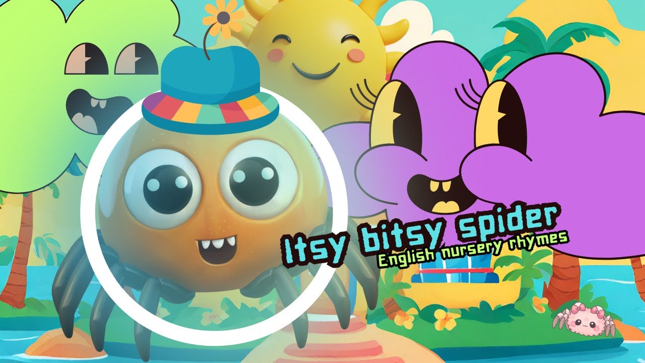 Itsy bitsy Spider | English Nursery Rhymes | Music for kids | # ...