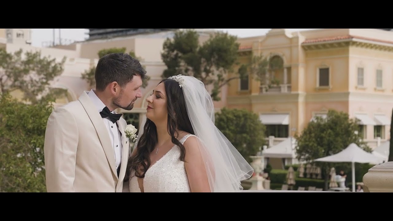 Elizabeth and Marcus's Bright White Wedding Video Teaser from Las Vegas ...
