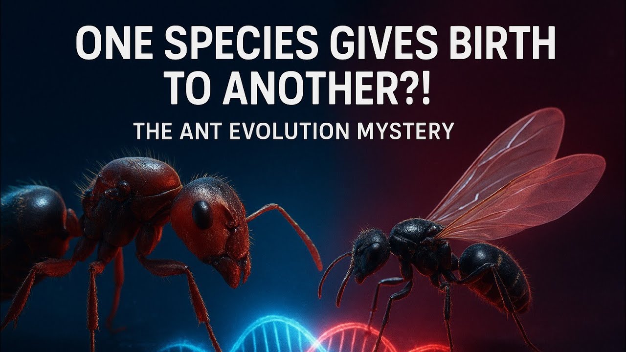 New research | The Ant That Gives Birth to Another Species 🐜 - YouTube