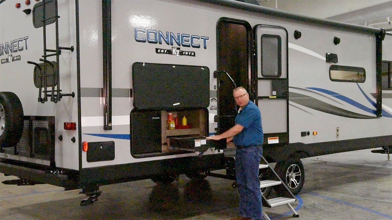 2020 KZ RV Connect® C271BHK Lightweight Travel Trailer Exterior - YouTube