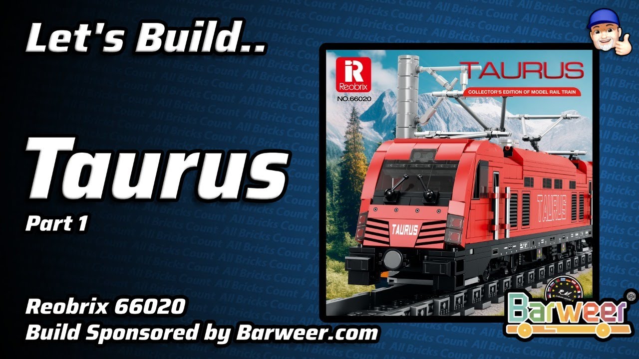 Let's Build Reobrix 66020 Taurus pt1 sponsored by Barweer.com - YouTube