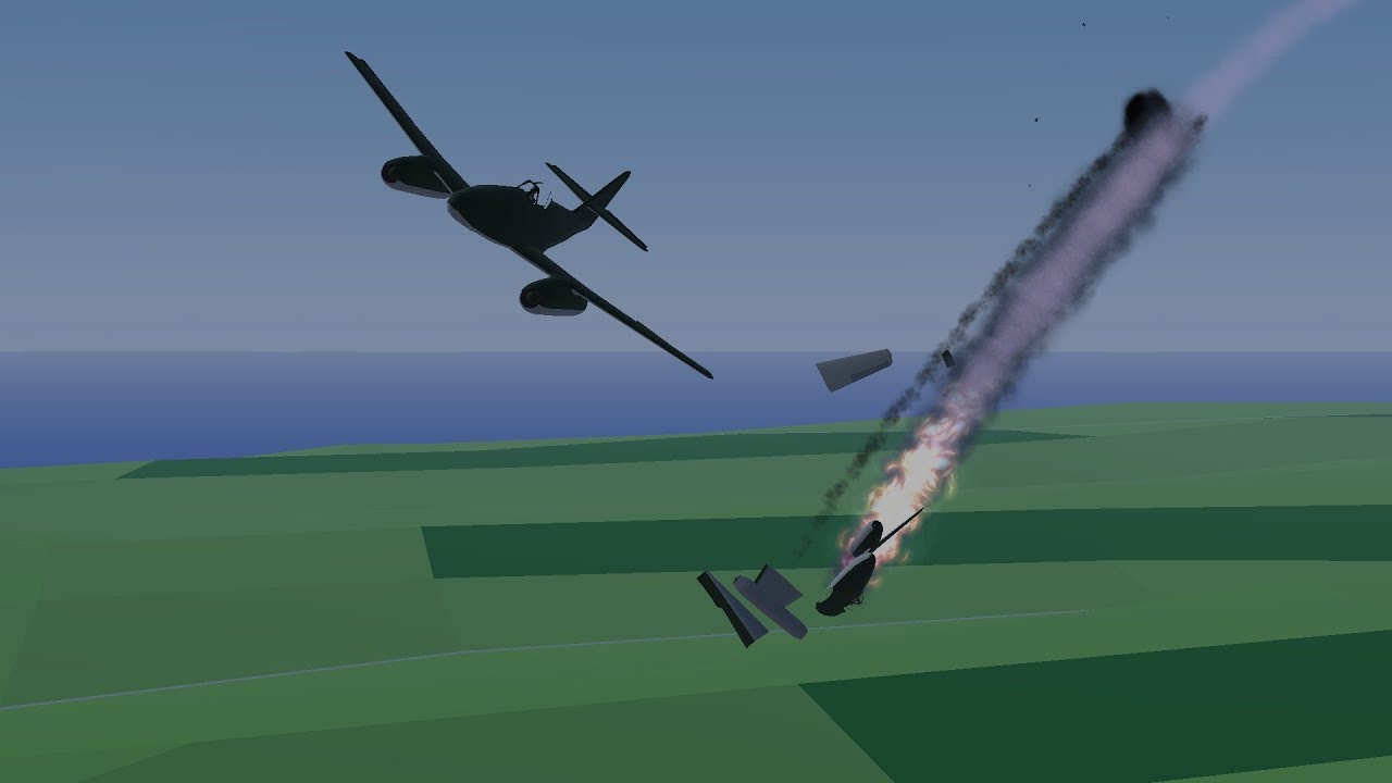 Me-262 vs Me-262 (100% Difficulty) - Sky on Fire: 1940 (android) - YouTube