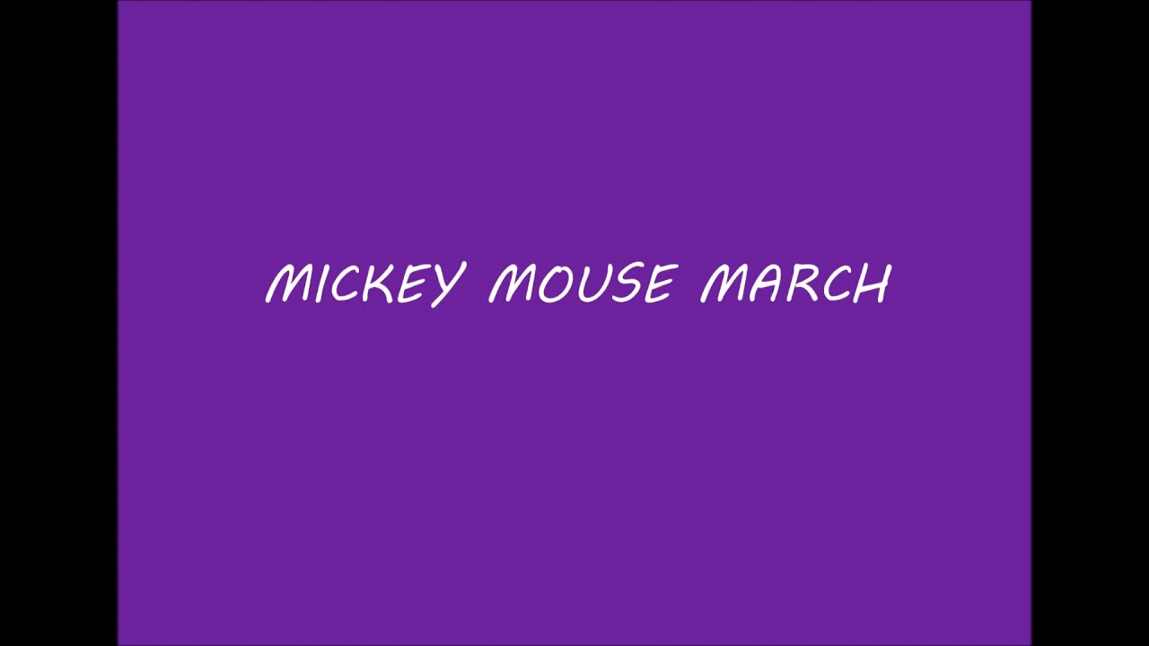 MICKEY MOUSE MARCH (Saxophone Quartet) ミッキーマウス・マーチ - YouTube