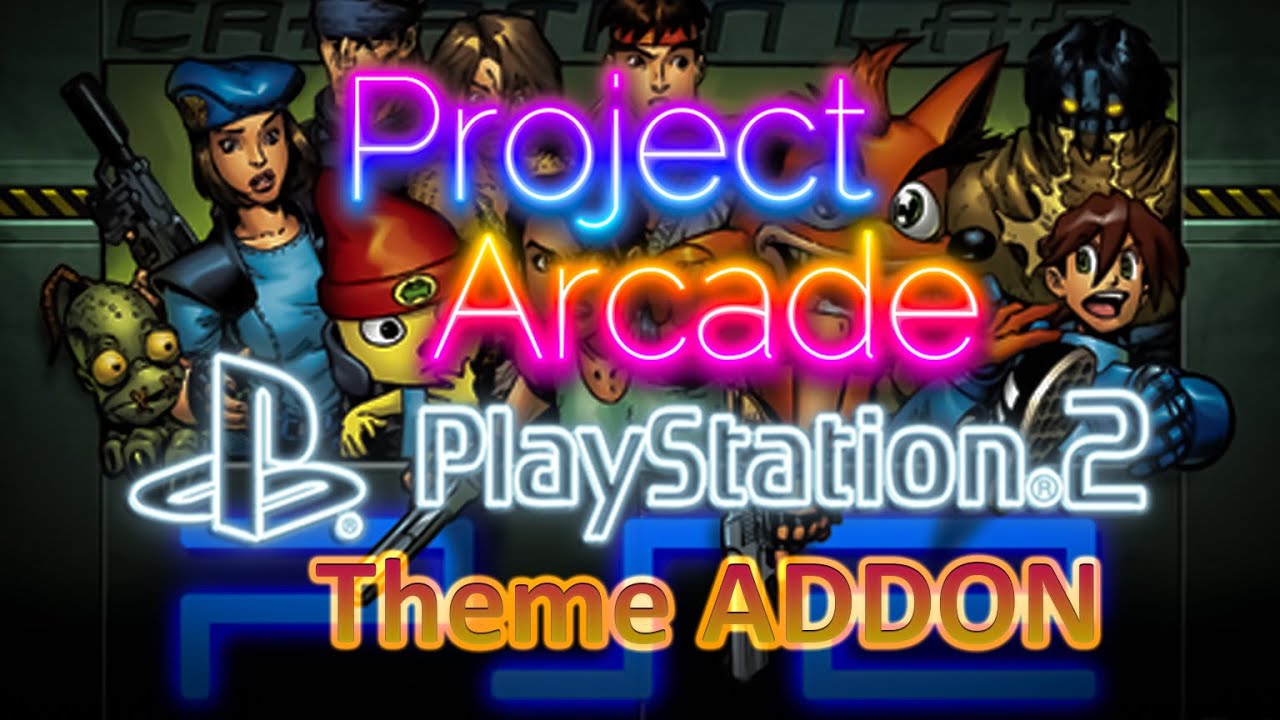 PS2 Theme ADDON | ProjectArcade2.4 | RetroFE - YouTube