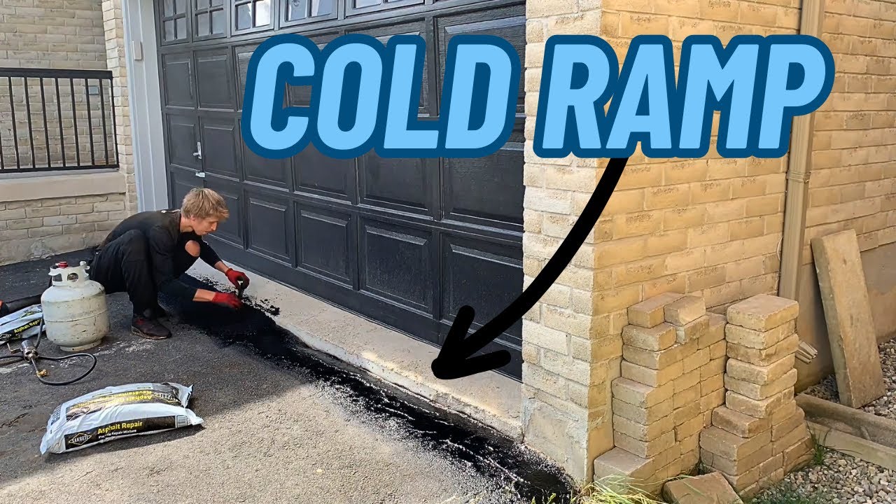 How to do Cold Asphalt Ramp - YouTube