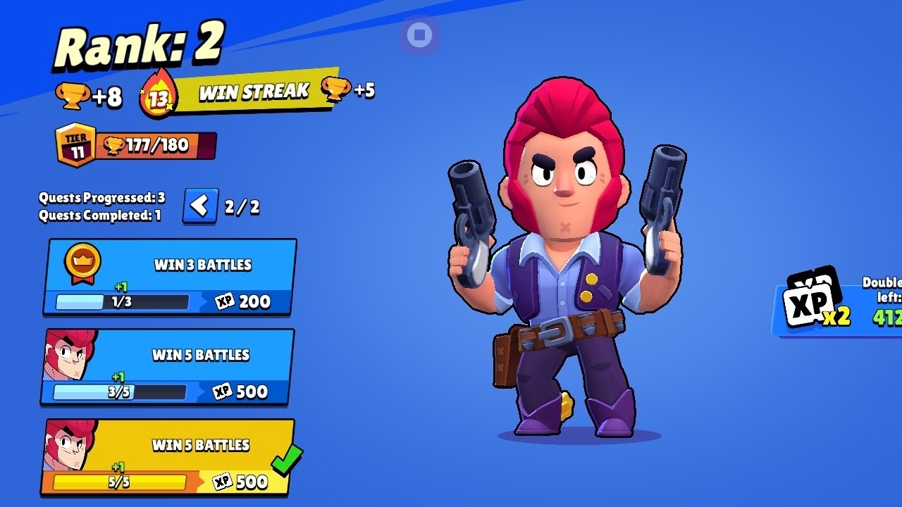 Brawl Stars - 😃 13 win streak, rank 2, tried new hero Grief but didn't ...