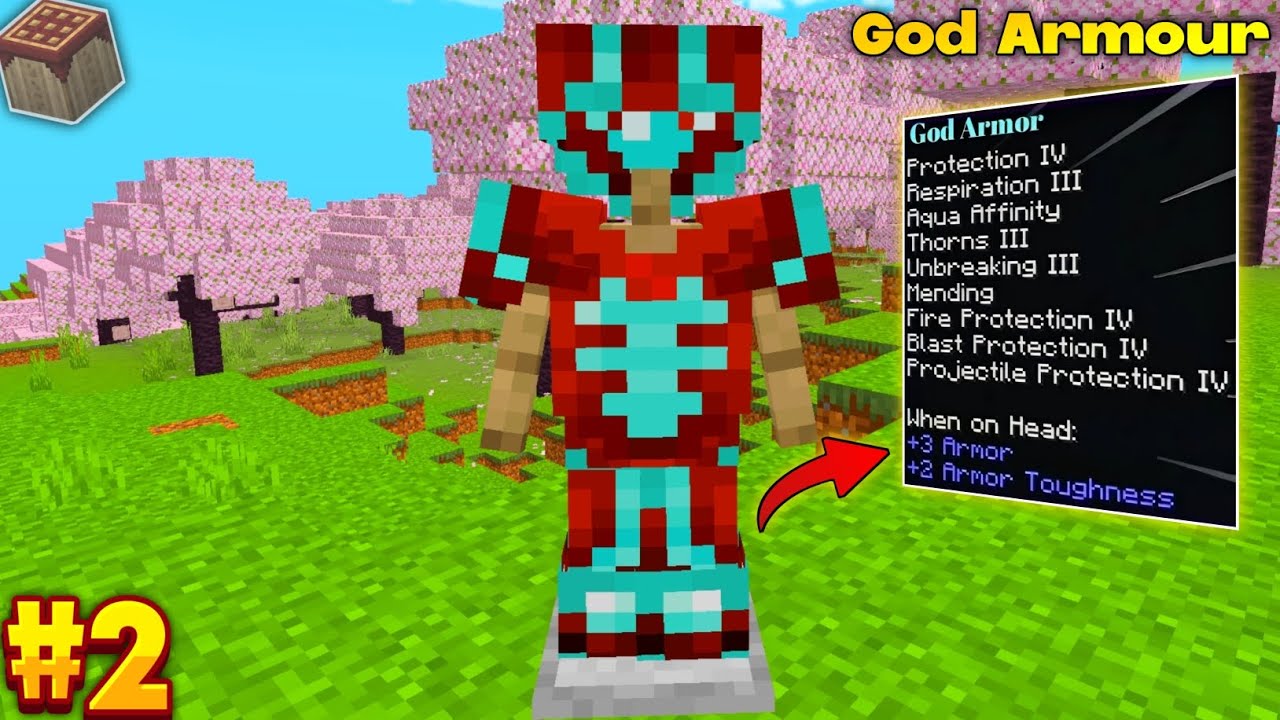 I Made World Strongest Dimond Armour|| Minecraft PojavLauncher Survival Series Ep2🥰|| - YouTube