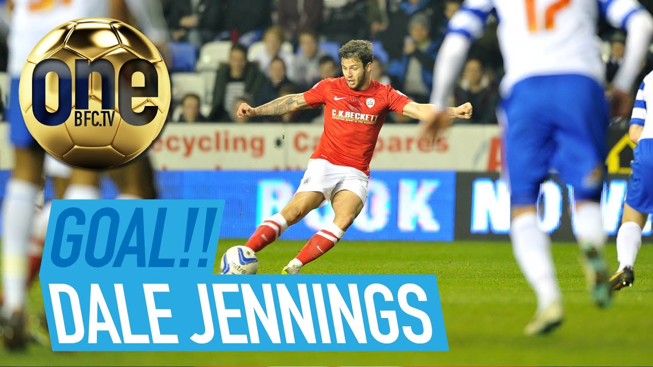 GOAL! Dale Jennings scores a screamer for Barnsley against Reading ...