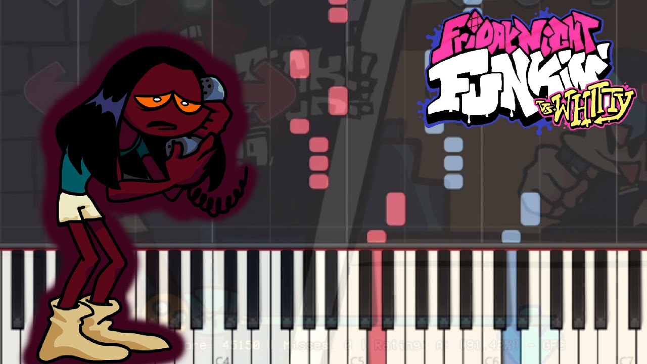 FNF Hungry - Piano Midi (+Download) - YouTube