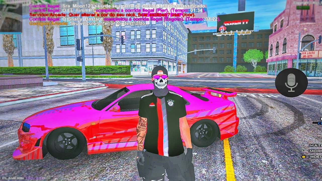 FUGA NA MELHOR DATA MODIFICADA ESTILO FIVEM DO SAMP LAUNCHER ANDROID 🔥😮 ...