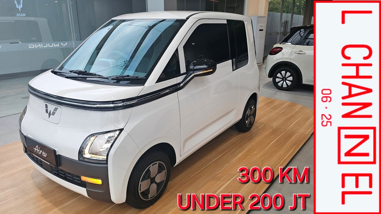 Spec Walkaround Wuling Air EV Lite 300 KM [E230] - Indonesia - YouTube
