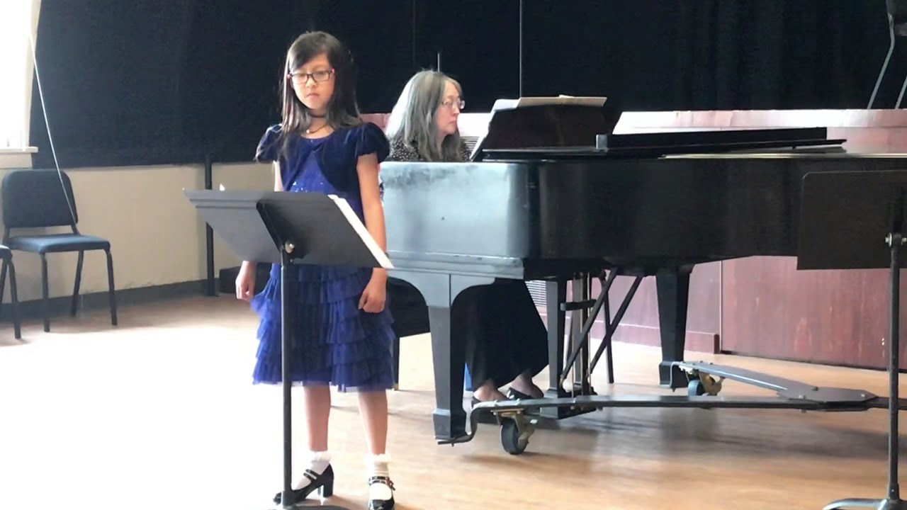 Eva Qin’s voice class recital-In my own little corner - YouTube