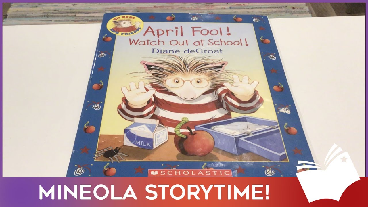 Ms. Cavuto reads "April Fool! Watch Out At School!" | Mineola Storytime ...