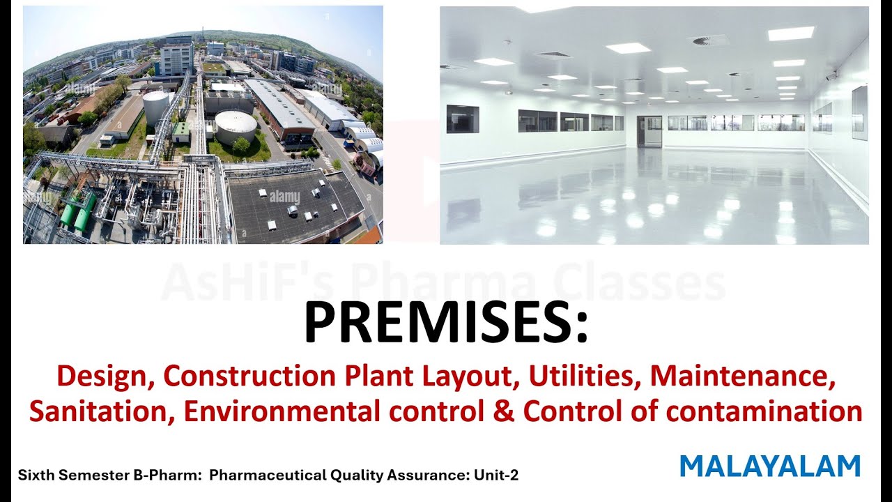 PREMISES: Part 1: Design, Construction Plant Layout, Utilities ...