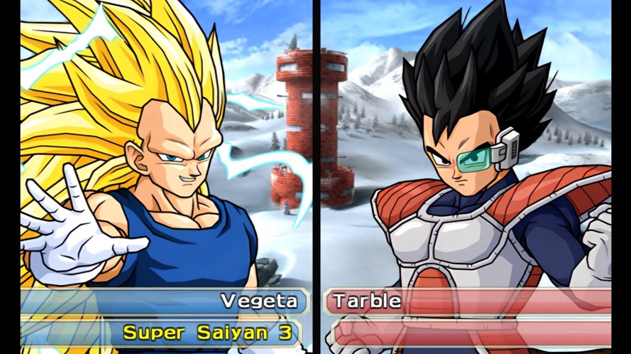 Vegeta (super saiyan 3 ) vs Tarble (BT4) - YouTube