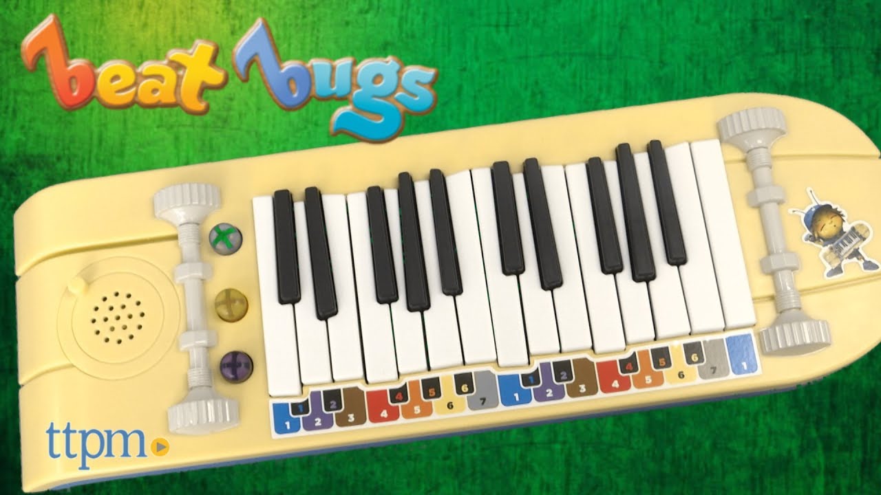 Beat Bugs Band Jay's Skateboard Keyboard from Blip Toys - YouTube