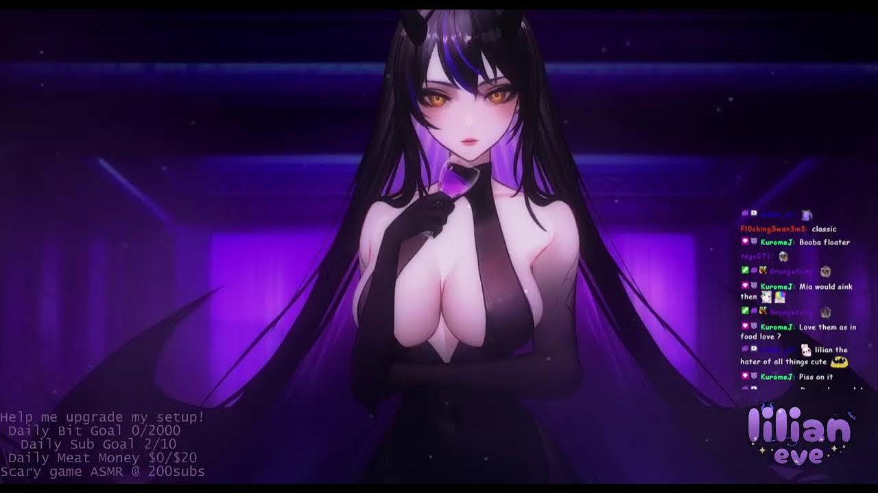 【ASMR/雑談 3dio】 Lilian Eve 【 VTuber 】ASMR Live Stream - 💜 Lets hangout~💜 - YouTube
