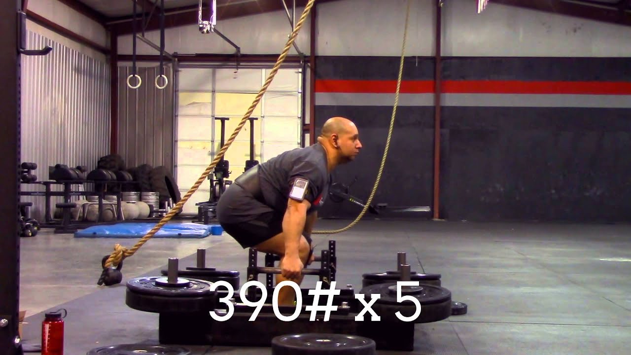 Frame Deadlift 5 x 5 - YouTube
