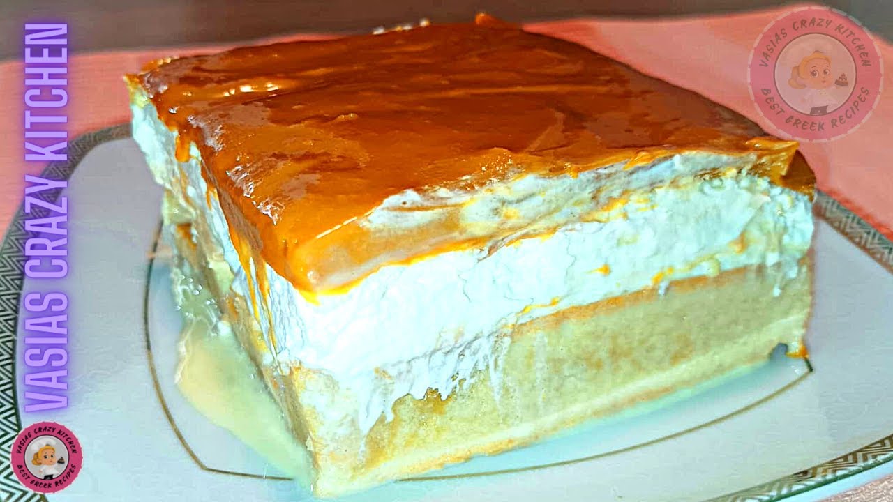 Tριλετσε Γλυκο Κέικ Με 3 Γαλατα Και Καραμελα – ΘΑ ΠΑΘΕΤΕ ΠΛΑΚΑ ...