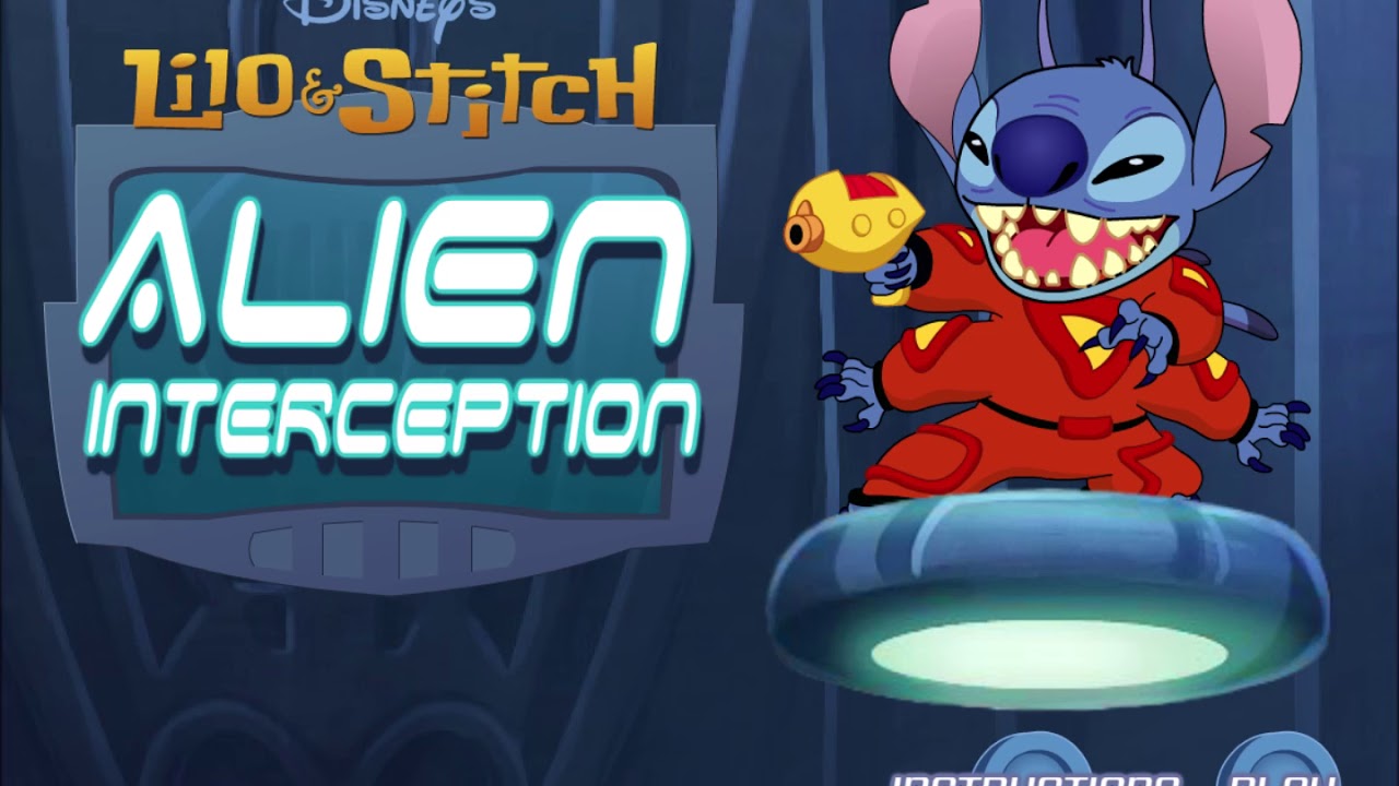 Lilo & Stitch - Alien Interception - Title Screen Music - YouTube