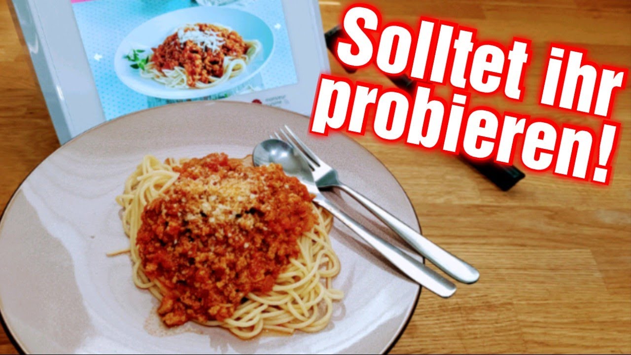 Spaghetti Bolognese aus dem Monsieur Cuisine Smart (Lecker!) - YouTube