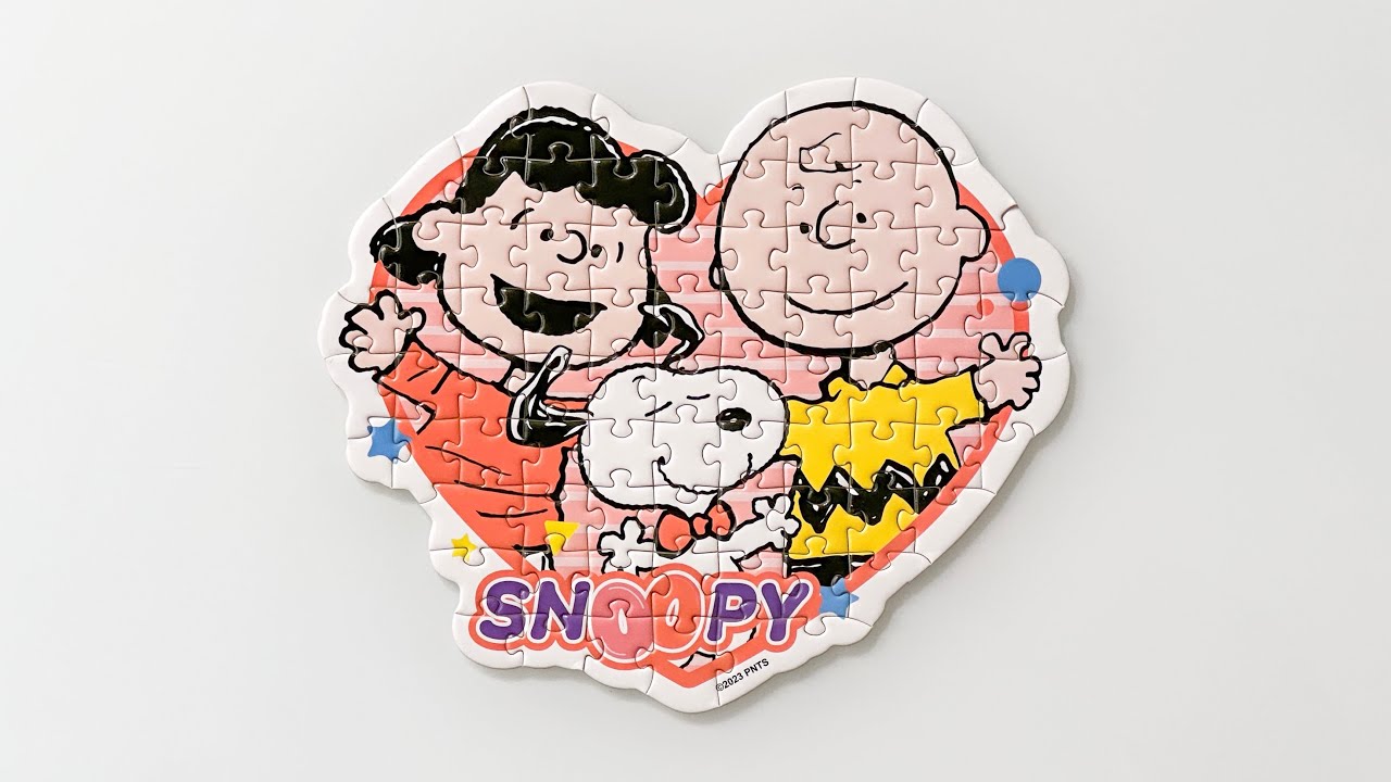 Make a Snoopy Mini Puzzle from Miniso Short Vlog - YouTube