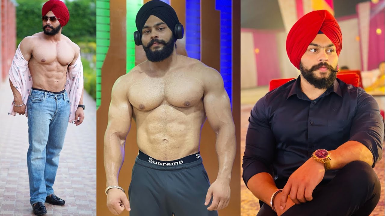 most handsome and stylish indian sikh bodybuilder //we love muscle # ...