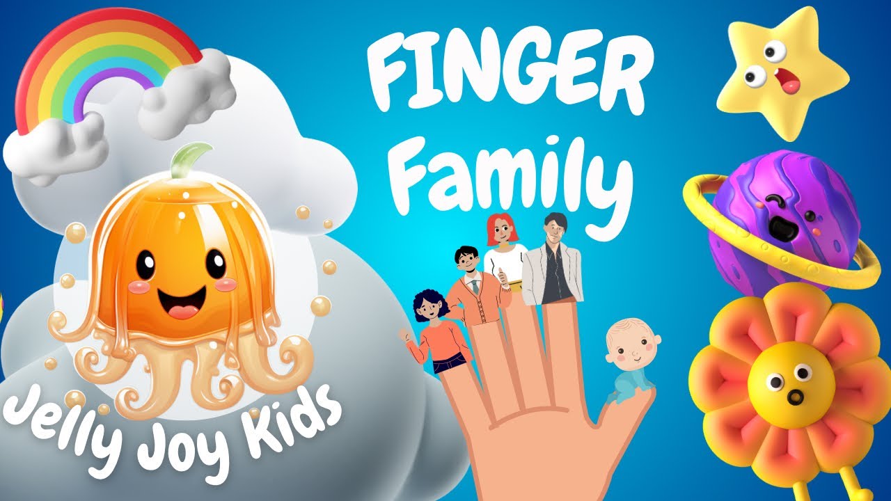 Finger Family | Nursery Rhymes & Kids Songs | Jelly Joy Kids - YouTube