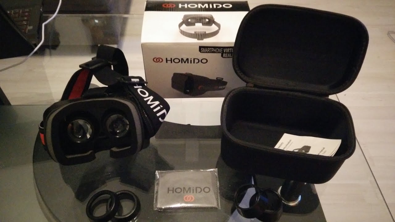 Homido VR Headset *Unpack Video* - YouTube