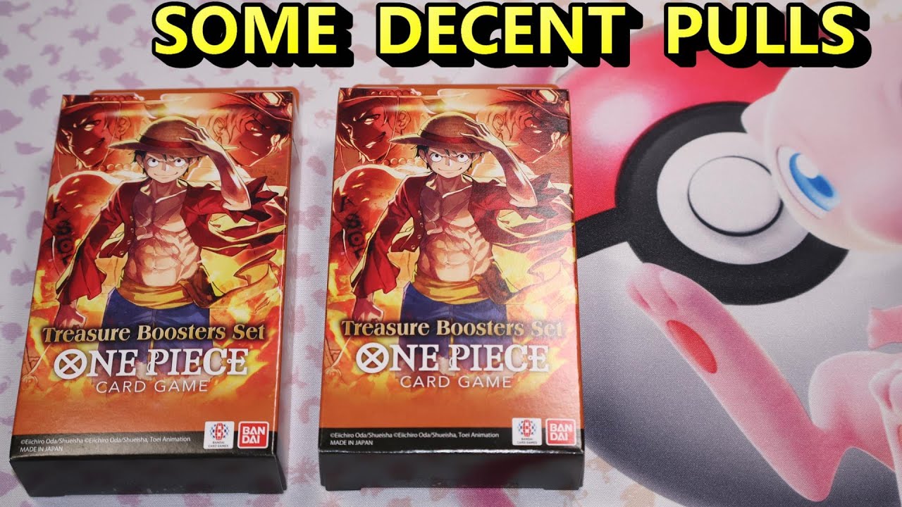 One Piece Treasure Boosters Set (8 Random Packs) - YouTube