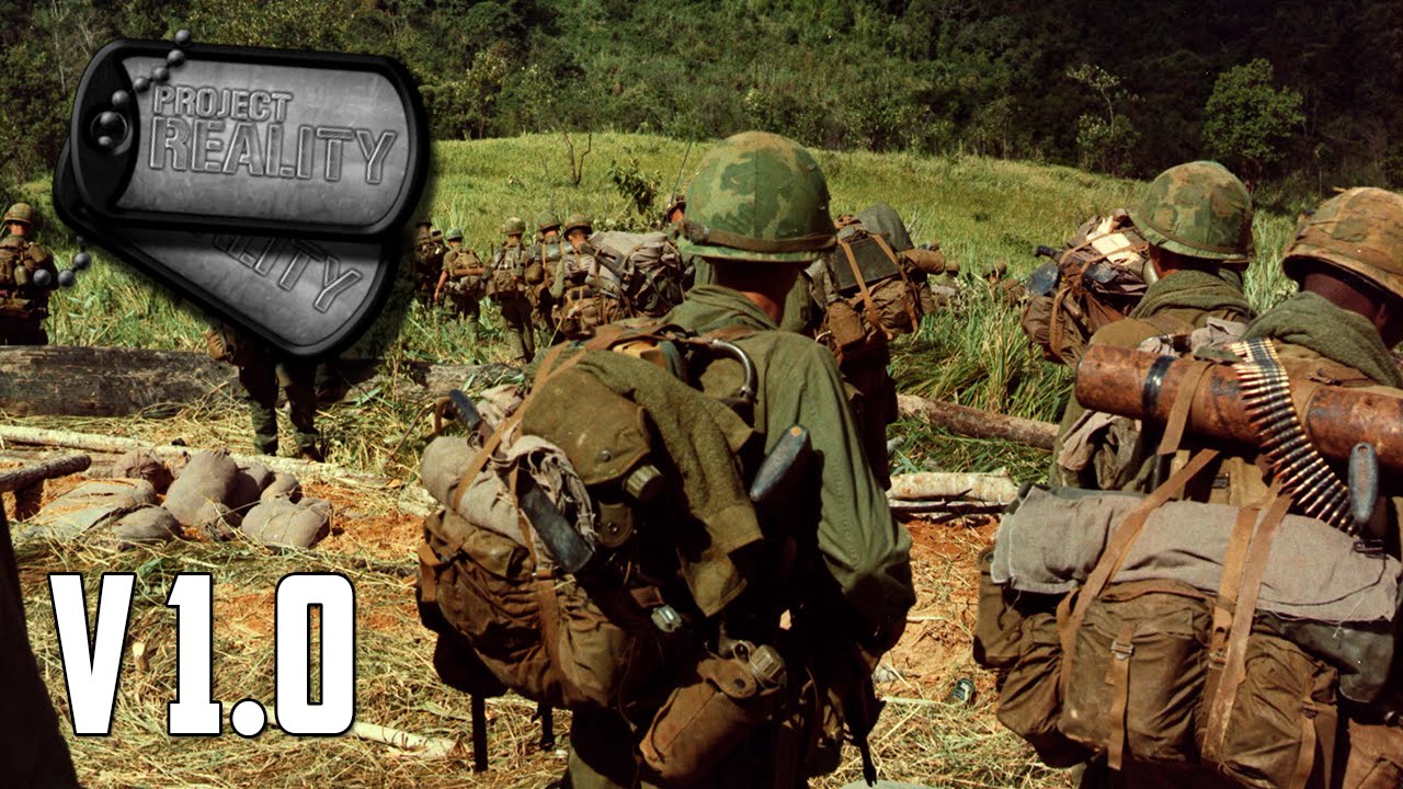 Project Reality v1.0 - US Air Cav Battle NVA Forces in la Drang Valley (Part 2) - YouTube