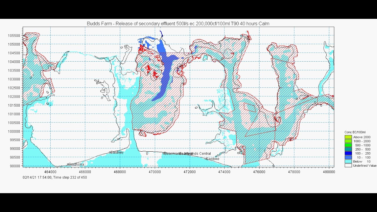 Budds Farm Treated Sewage release 120221 - YouTube