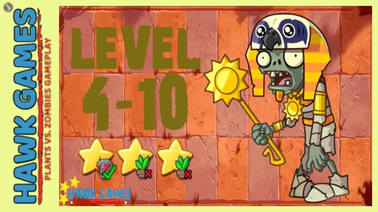 [v1.0.81+] Plants vs. Zombies: All Stars - Ancient Egypt Level 4-10 ...