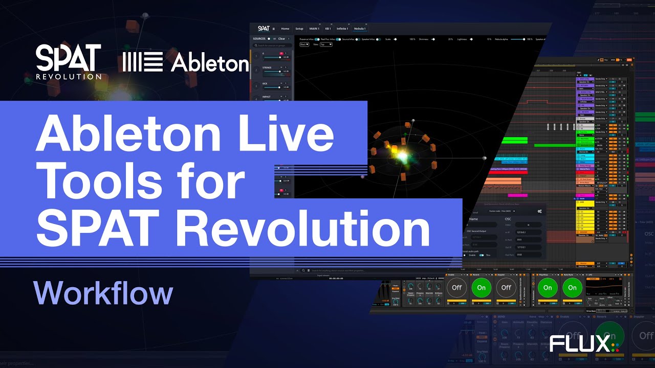Ableton Live Tools for SPAT Revolution - Workflow - YouTube