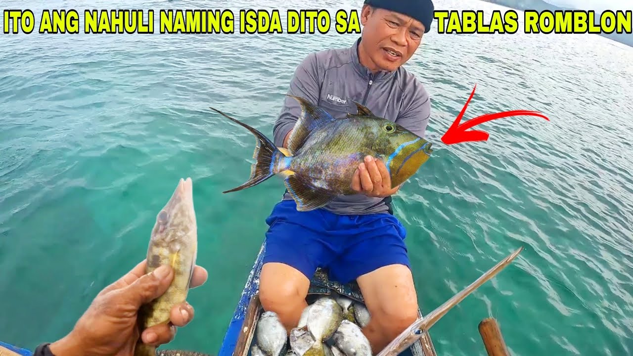 SPEARFISHING AT PANGHUHULI NG ISDA DITO SA TABLAS ROMBLON - YouTube